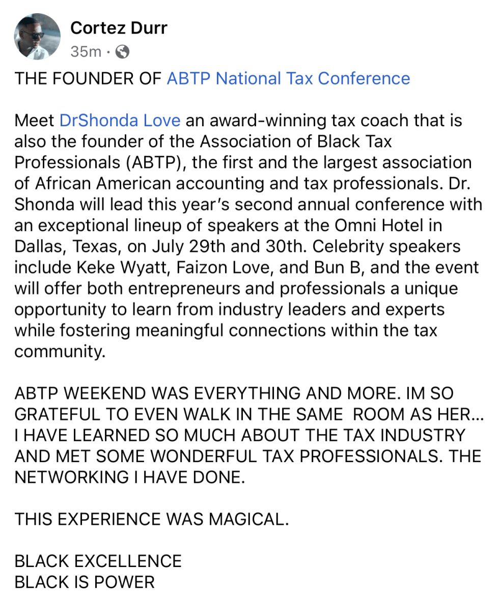ABTP National Tax Conference | Educate. Connect. Empower.